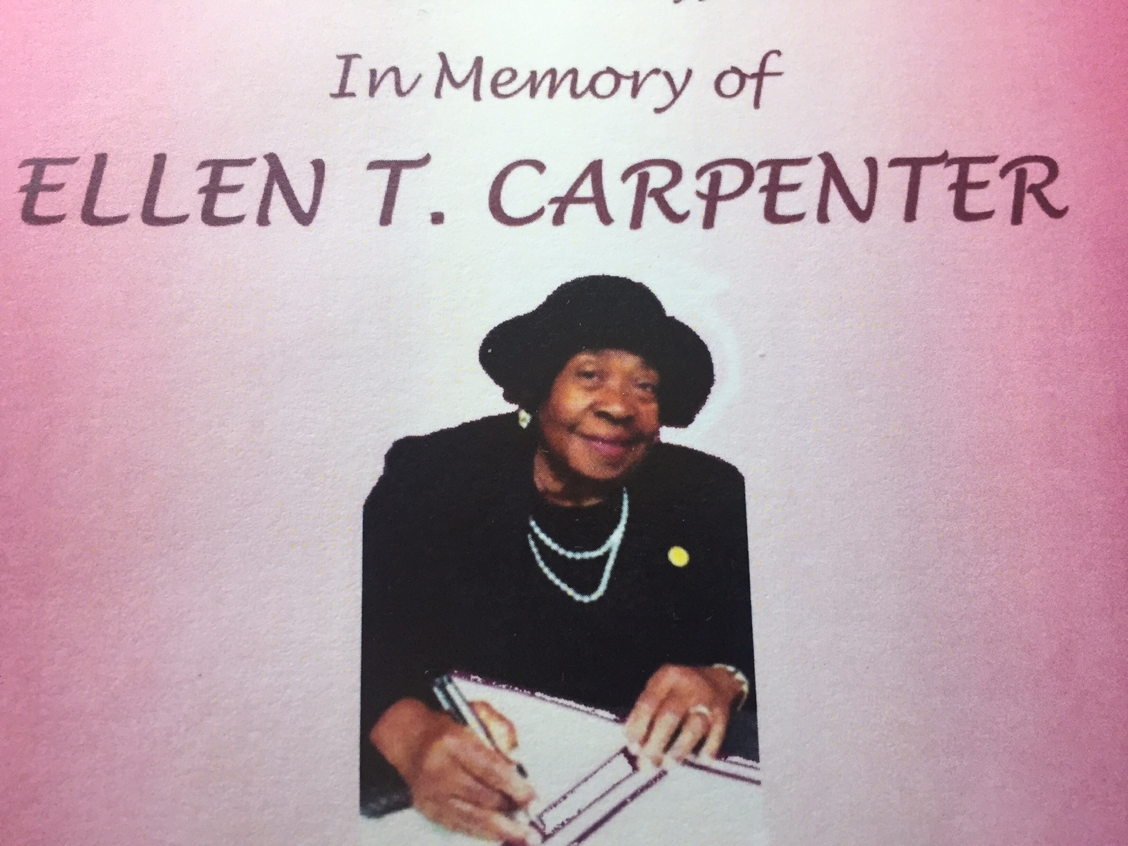 Ellen Carpenter … Community Hero and Grand Lady … | Jim Dailey